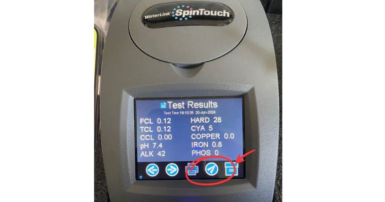 The LaMotte SpinTouch® integration with the Orenda Calculator®